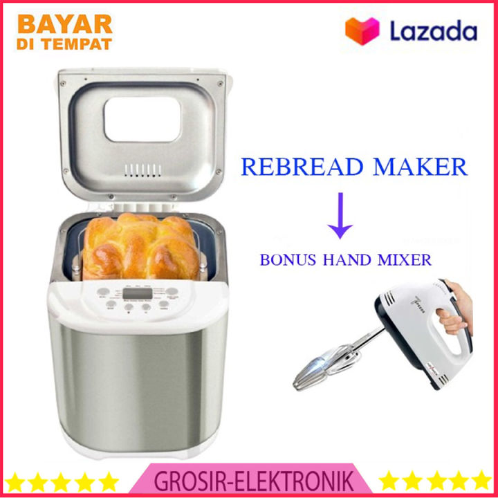 Re Bread Maker E10/RB350 Mesin Roti Otomatis | Lazada Indonesia