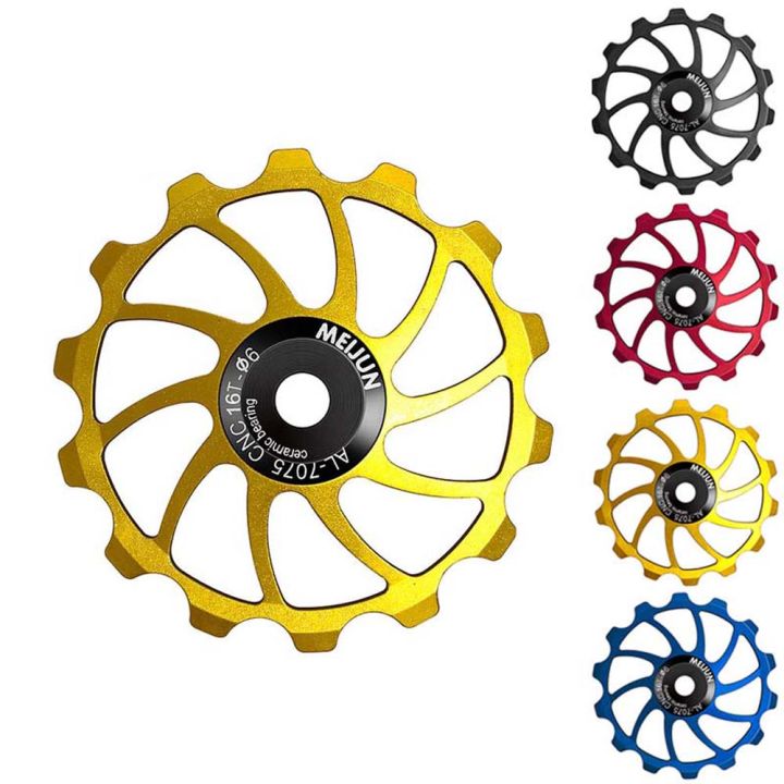 PENTU Road Bike Mountain Bike Pulley Wheel Bicycle Parts 14T 15T 16T ...