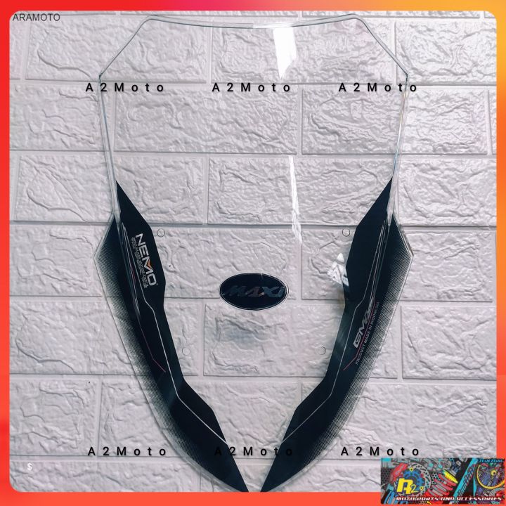 NMAX V2 V1 WINDSHIELD VISOR NEMO Navigator | Lazada PH