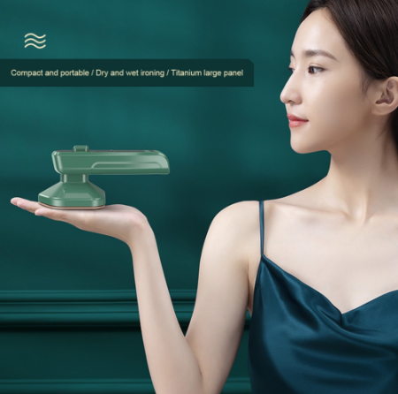 Electric Iron Steamer Handheld Mini Steam Garment Steamer Wet Dry Steam ...