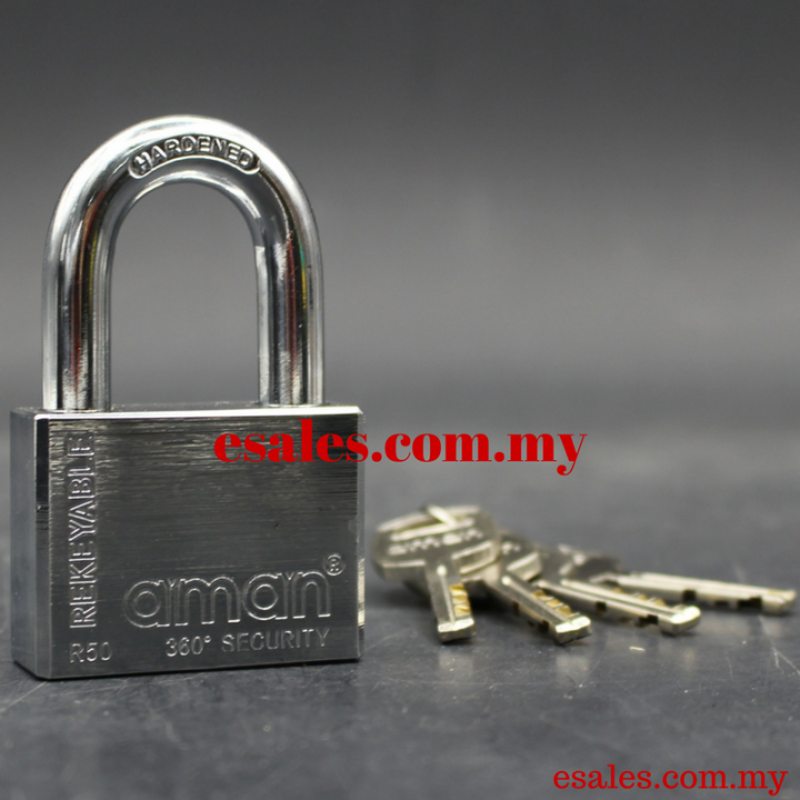 AMAN R50 PADLOCK 360-5004 360º SECURITY | Lazada