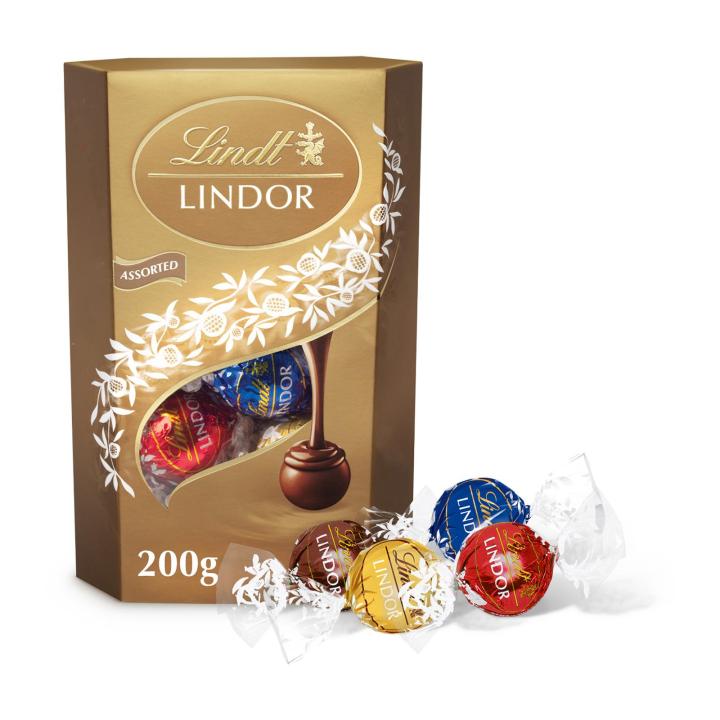 Lindt Lindor Cornet Chocolate Assorted 200g | Lazada Singapore