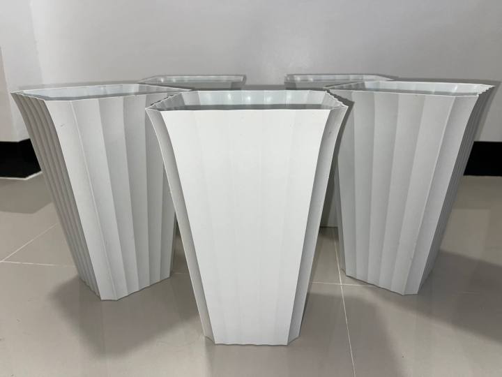 5 pieces BIG & LONG V shape garden pot 7x8" - V1 - flower vase - pots ...