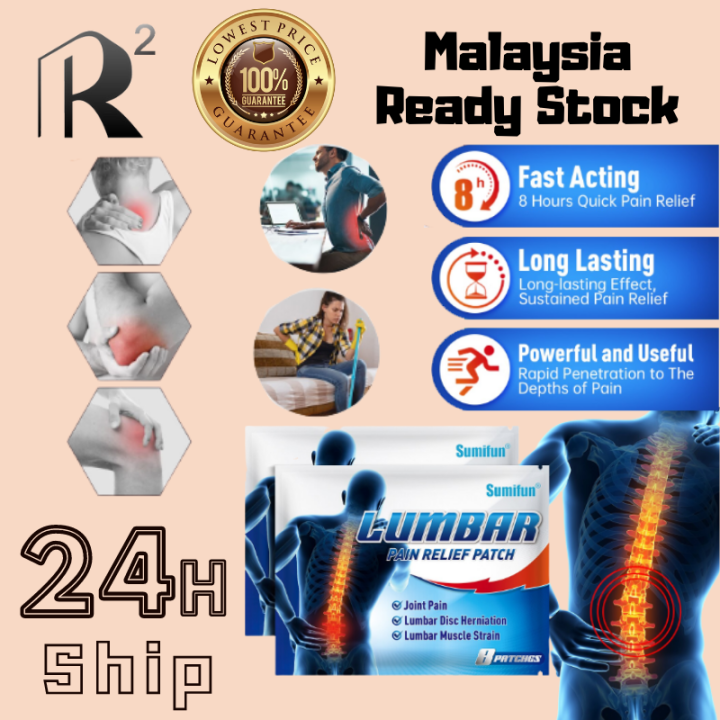Sumifun – lumbar muscle tension patch to relieve low back pain, low ...