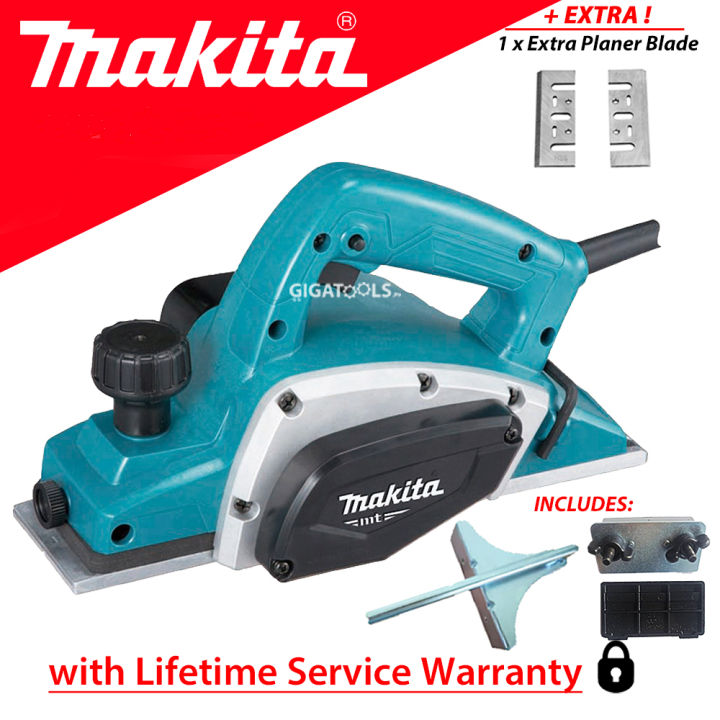 New Makita M1902B Power Planer 3-1/4" (82mm) 580W ( replaces old M1902M ) with Extra Planer ...