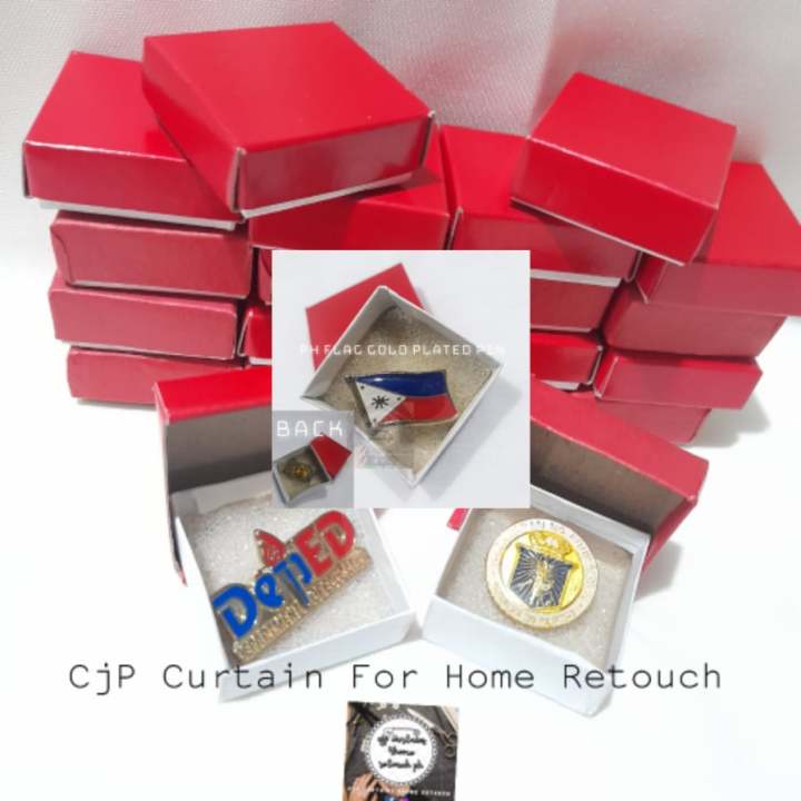 DepEd Pin (KAGAWARAN) & PH FLAG Laminated Metal Gold Plated | Lazada PH
