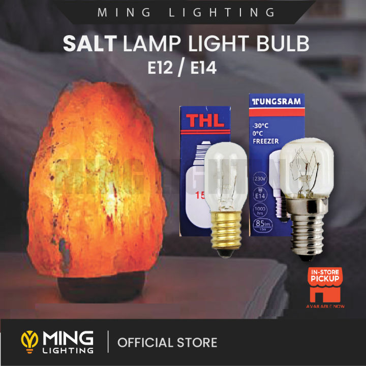THL Tungsram E12 E14 Bulb 15W Salt Lamp Screw Cap Refrigerator Light ...