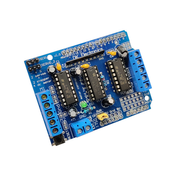L293D Motor Control Drive Shield Dual For arduino Mega2560 Duemilanov ...