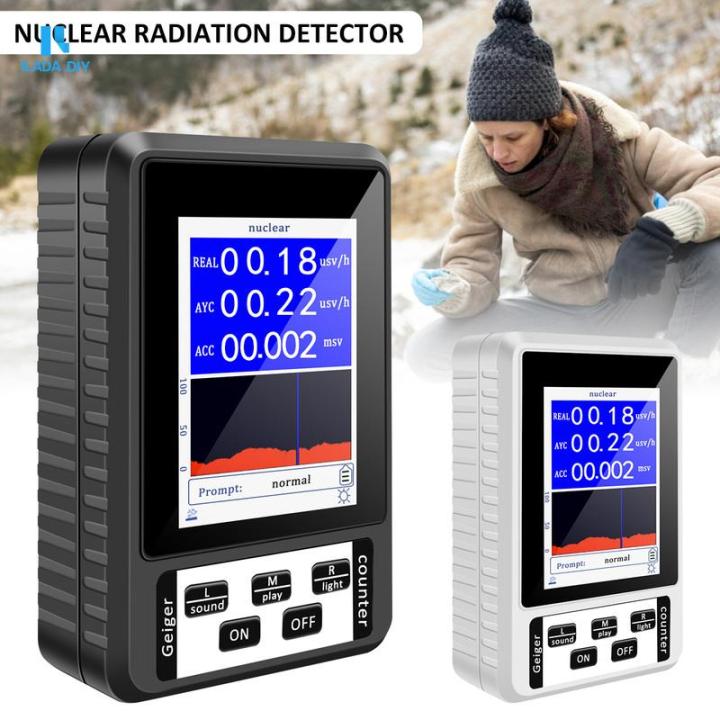 Nuclear Radiation Detector Geiger Counter Reusable USB Charging High ...