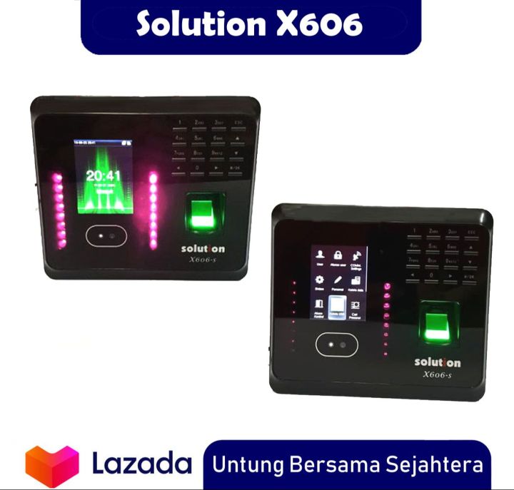 Mesin Absen Wajah Solution X606-S | Lazada Indonesia