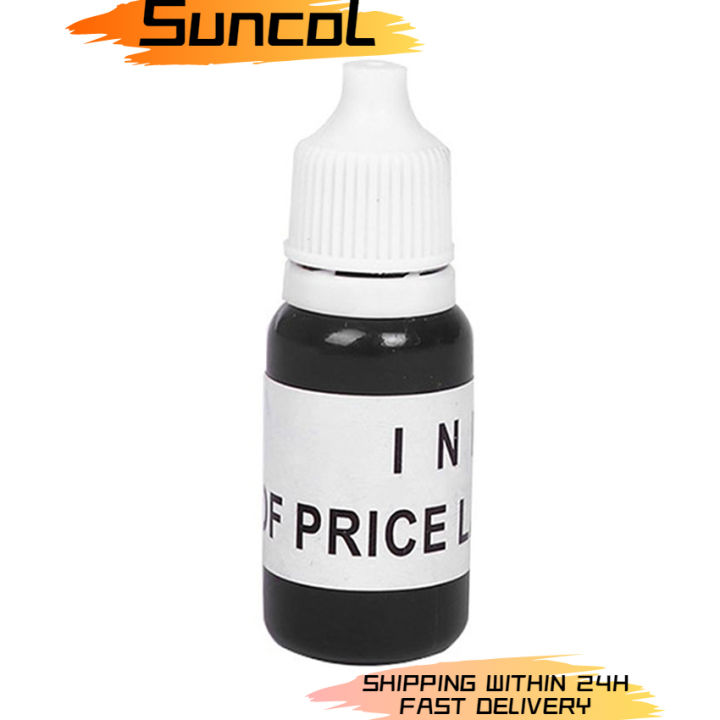 10ml Special Ink For Price Tag Labeller Refill Ink For Coding Numbering ...