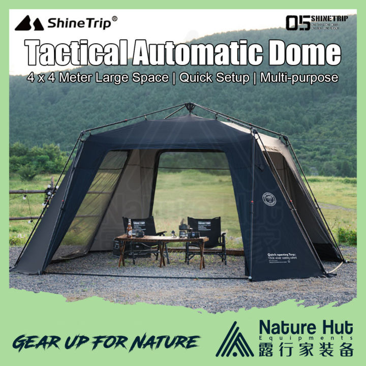 ShineTrip Auto Dome Tent Shelter Canopy Tarp Flysheet Camping Outdoor ...