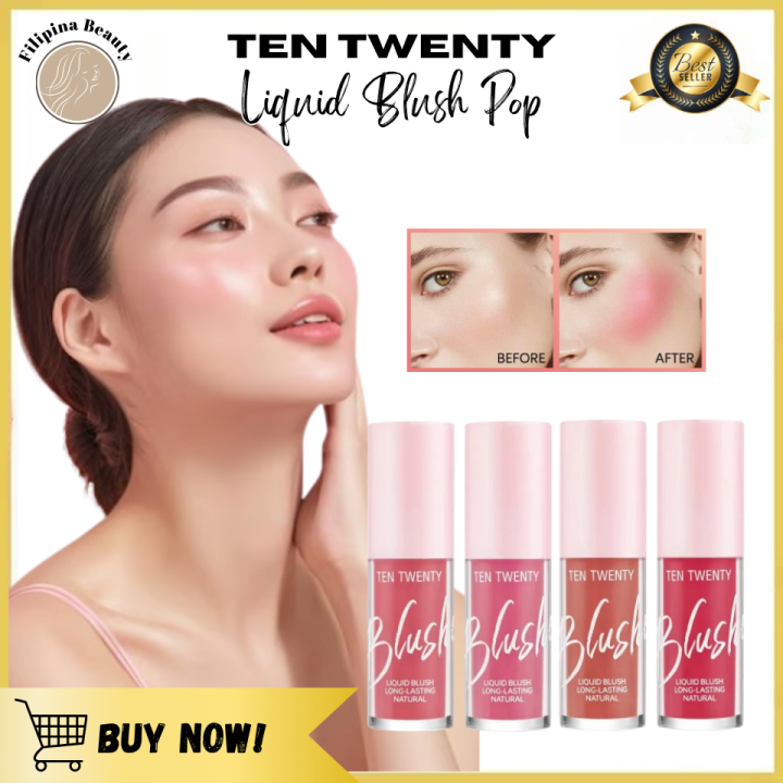 BUY1 GET1 Ten Twenty Liquid Blush Lightweight & Long Lasting Instant K ...