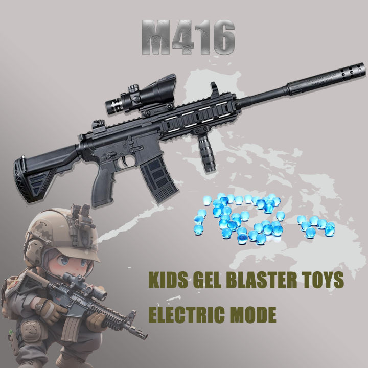 【Fast Delivery】M416 Boy toy indoor outdoor simulation gun toy gun ...