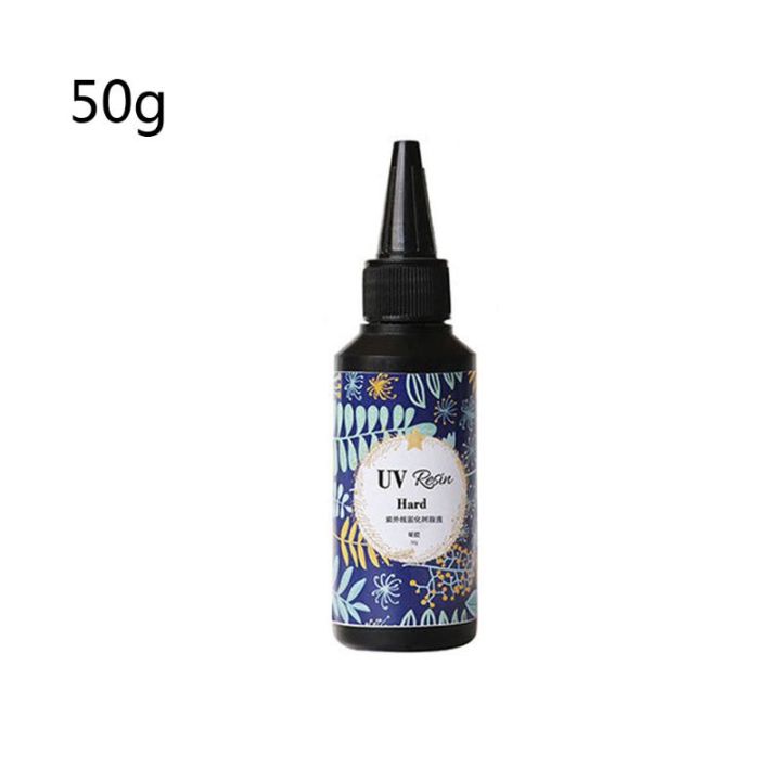 Hard Type UV Resin Glue Crystal Clear Ultraviolet Curing UV Glue Solar Cure Sunlight Activated ...