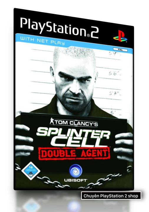 Đĩa game PS2, Tom Clancy's Splinter Cell: Double Agent (hành động, lén ...