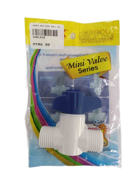 Jopex 15mm mini ball valve male to male thread 1 inch ball valve ...