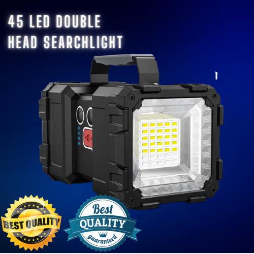 Ultra-Bright 45PCS LED Waterproof Chargeable Double Head Searchlight ...