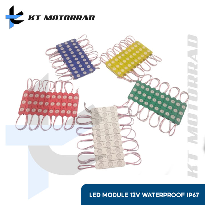 Kt 3Led Module Led Light 12V Universal Motorcycle/Car | Lazada PH