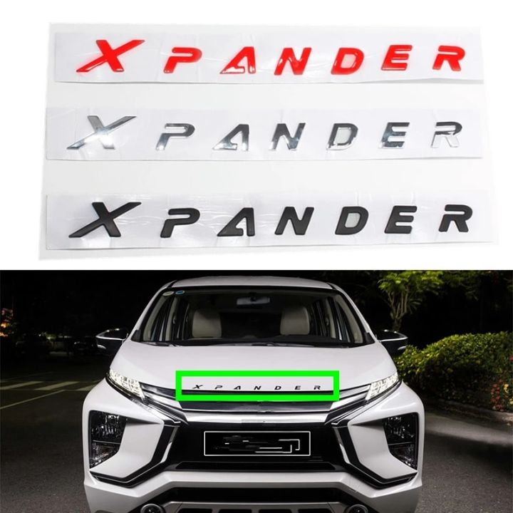 Car Styling Front Grille Trim Emblem XPander Sticker for Mitsubishi X ...