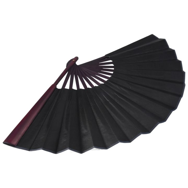 Folding Blank Hand Fan Calligraphy Writing Dancing Fan for Men's 33cm ...