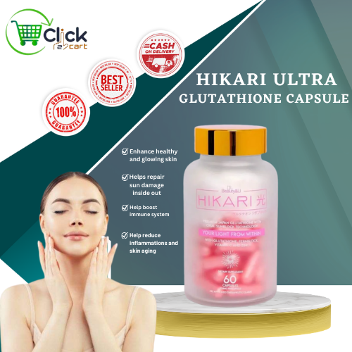 Hikari Ultra Premium Japan Glutathione with Sunblock (60 capsules ...