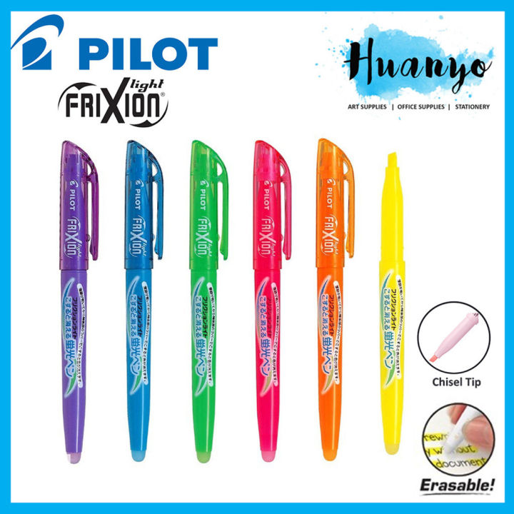 Pilot FriXion Light Solid Colour Erasable Highlighter (SFL-10SL) | Lazada
