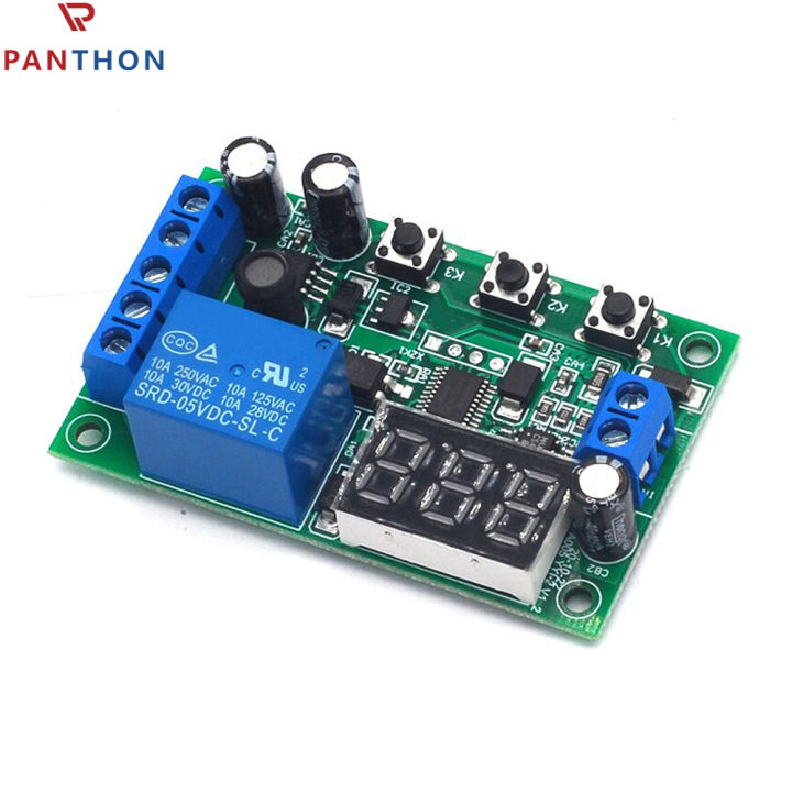PANTHON DC Current Detection Module Relay Digital Display Overcurrent ...