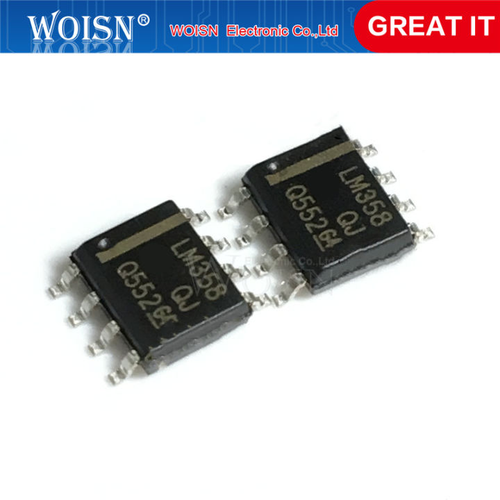 10pcs/lot LM358 LM358DR SOP8 Operational Amplifiers-Op Amps Dual Low new original In Stock ...