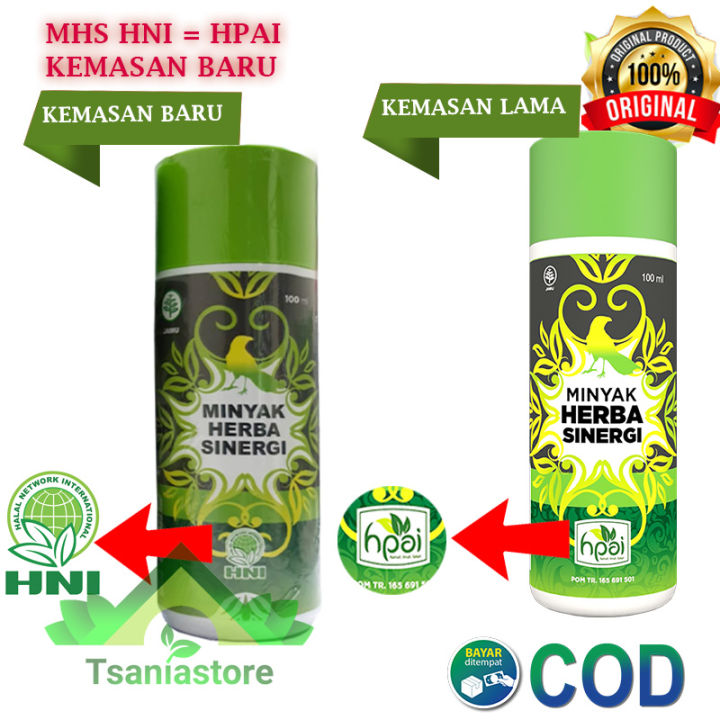 MHS - Minyak Herba Sinergi - Minyak But but HPAI HNI ASLI | Lazada ...