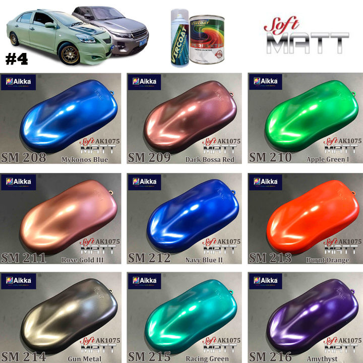 AIKKA Soft Matt Series /Vircoat Car Paint Basecoat/ Motor Car Body ...
