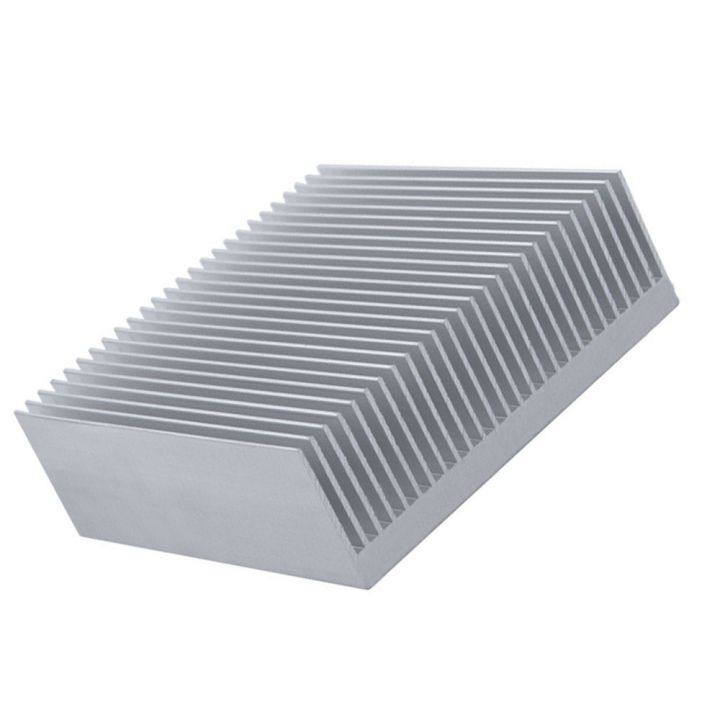 Power LED Aluminium Heat Sink Radiator Cooling Fin for CPU 80 by 80 by ...