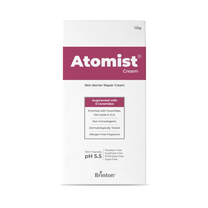 Brinton Atomist Skin Barrier Repair Cream, 125 gm | Enriched with ...
