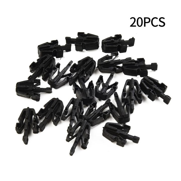 [KUYU] Rest assured with 20 PCS Black Plastic Grille Retainer Clips for ...