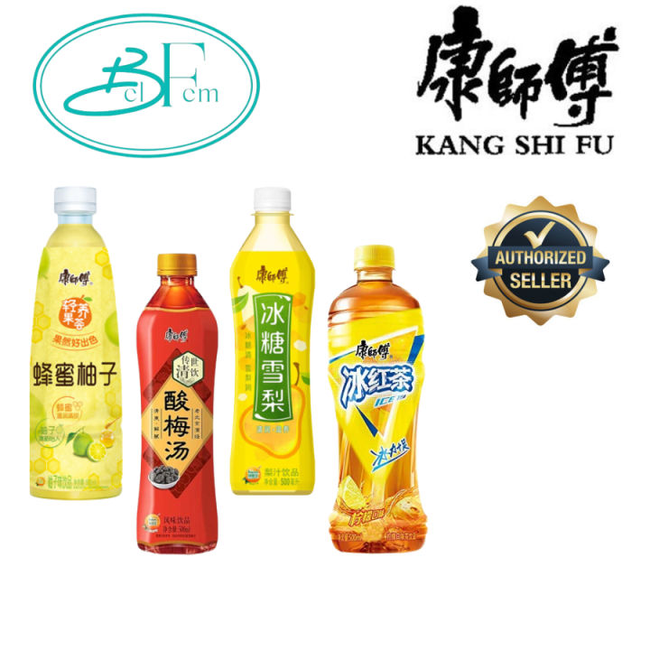 Kang Shi Fu Drink 500ml Master Konm Iced Black Tea / Rock Sugar Snow ...