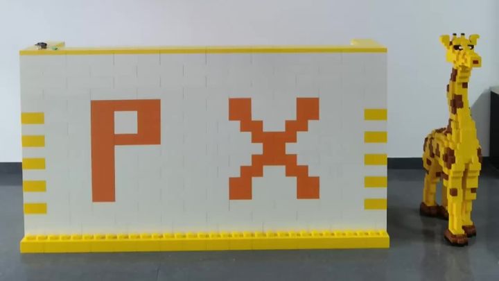 [ Pinxing MOC] Compatible with 6111 Small Particles 1x10 High-Turn Assembled Building Blocks DIY ...