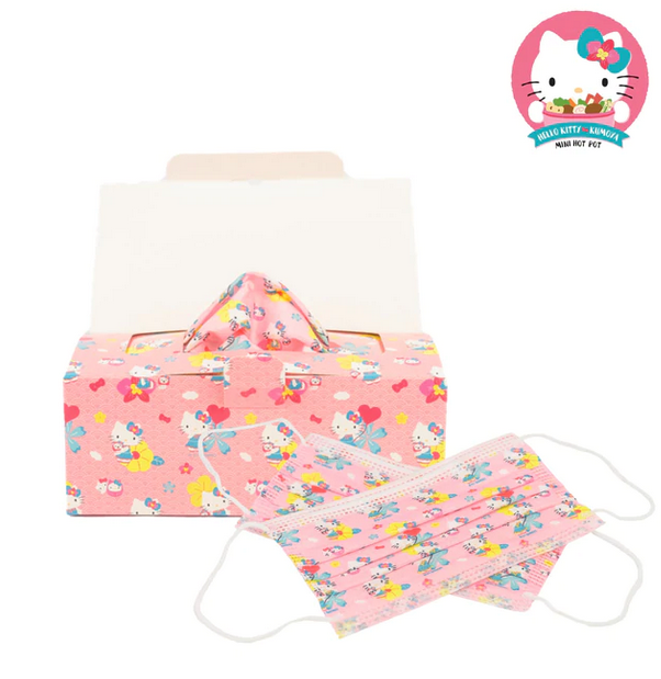 Hello Kitty PINK Hello BFF Disposable Face Mask | Lazada Singapore