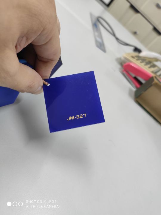 Navy Blue 327 Acrylic Sheet 2mm x 4 feet x 6 feet or 48 inches x 72 ...