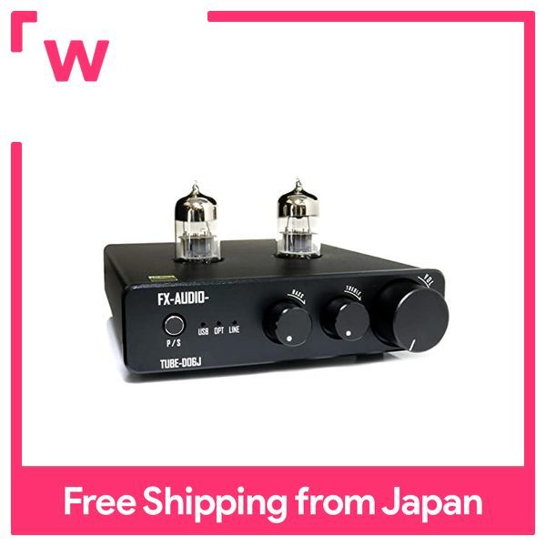 FX-AUDIO TUBE-D06J [Black] Vacuum tube preamplifier with high ...