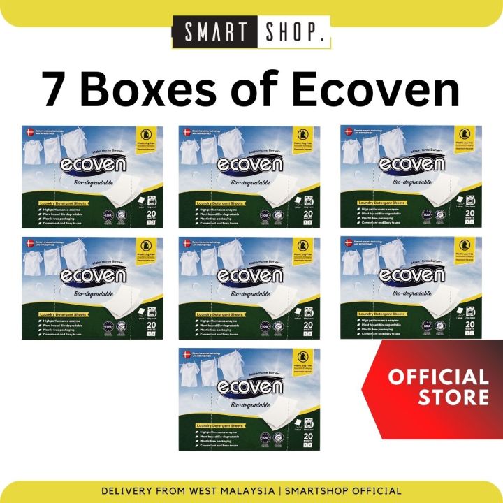 ECOVEN Laundry Detergent Sheet | Lazada