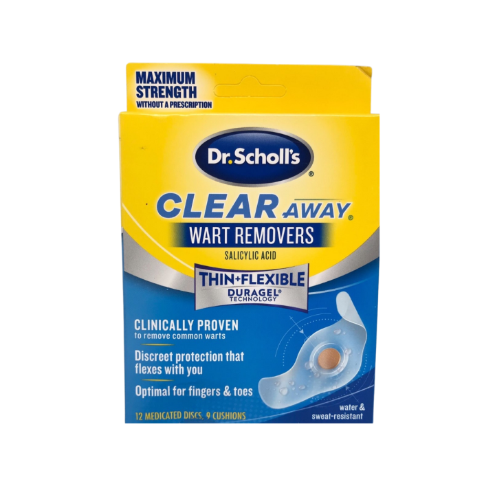 Dr. Scholl's Clear Away Wart Removers Thin + Flexible Duragel ...