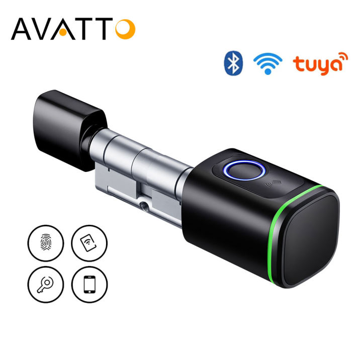 AVATTO Tuya BLE Smart Electronic Door Lock DIY Cylinder Core ... AVATTO Tuya BLE Smart Electronic Door Lock DIY Cylinder Core ...