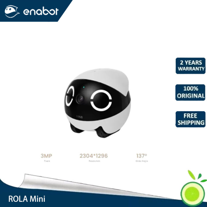 Enabot ROLA Mini-Whole House Mobile Monitoring Camera Remote Control ...