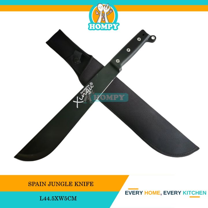 JUNGLE KNIFE/PARANG_TAJAM/OUTDOOR CAMPING KNIFE/PISAU SEPANYOL/PISAU ...