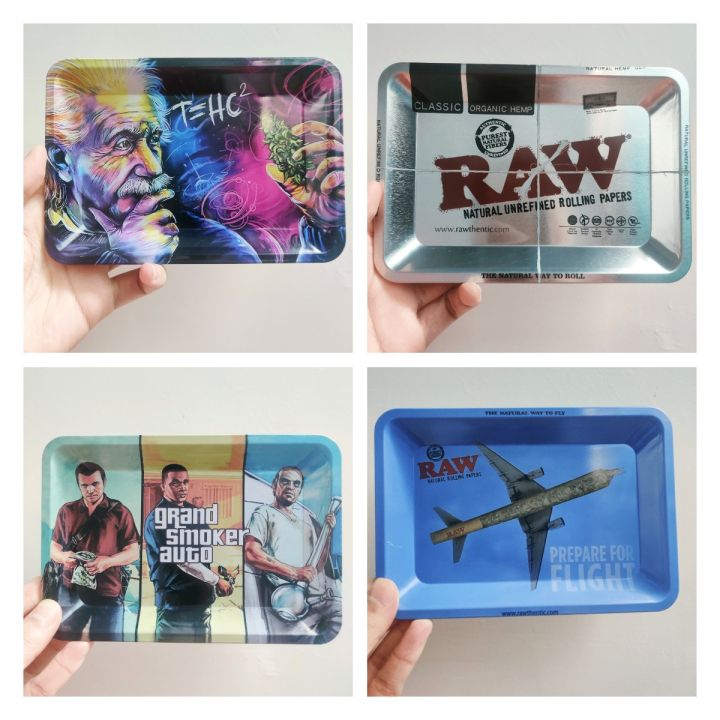 Mini Size Metal Special Design Classic Rolling Tray 7"inch | Lazada PH