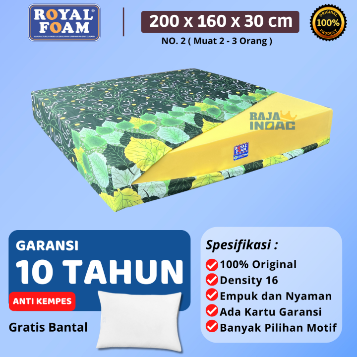 [200X160X30] Kasur Busa ROYAL FOAM Ukuran 200x160x30 cm Garansi 10 ...