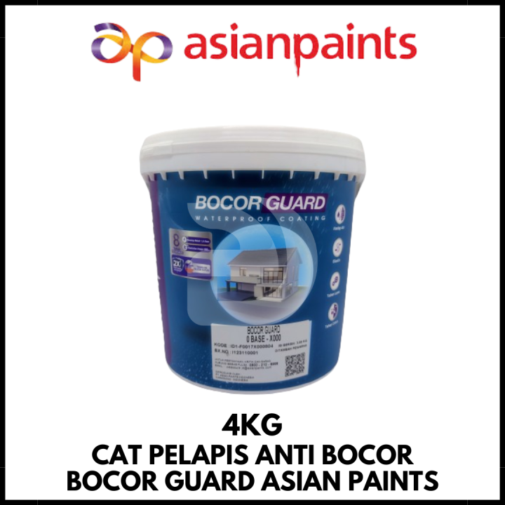Cat Pelapis Anti Bocor Bocor Guard Asian Paints Galon 4Kg Accents ...