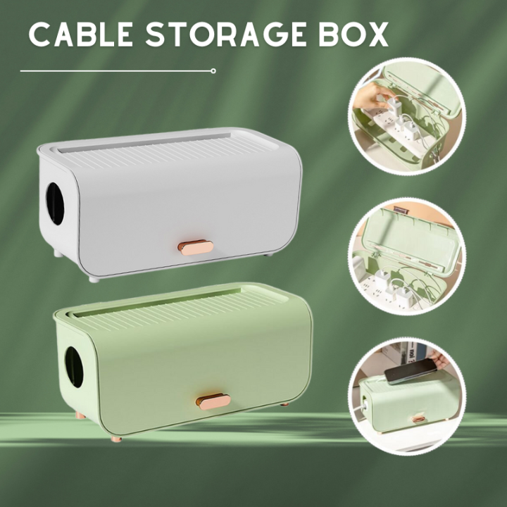 Electrical outlet box has a luxurious, space-saving design made of PP ...