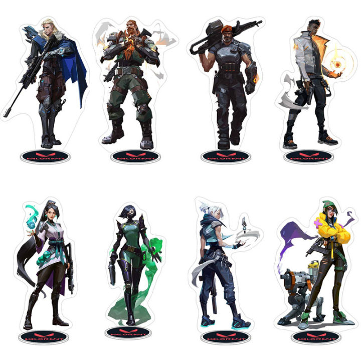 【Worth-Buy】 Game Figure Valorant Sage Phoenix Kay/o Astra Yoru Jett ...