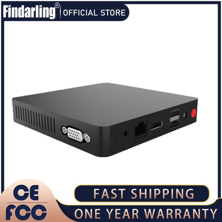 B20A CPU Intel N3350 MINI PC Windows 10 Pro 6GB RAM 64GB ROM WiFi HD VGA Dual-Screen Display USB ...